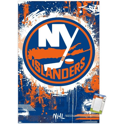 Trends International Nhl New York Islanders - Maximalist Logo 23 ...