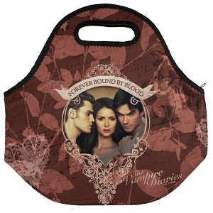 The Vampire Diaries Forever Bound By Blood Soft Neoprene Lunch Bag : Target