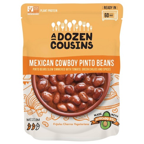 A Dozen Cousins Mexican Cowboy Beans - 10oz : Target