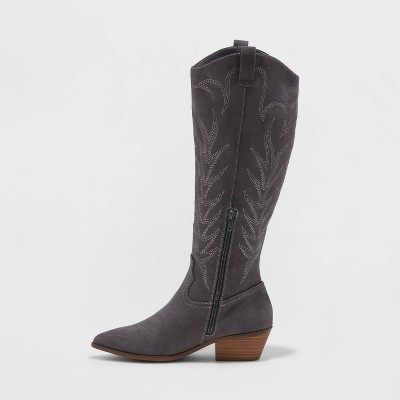 Gray : Womens’ Cowboy Boots : Target