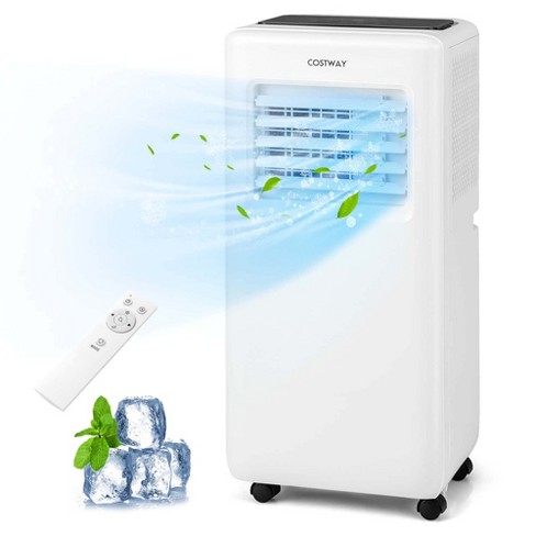 Costway 8000 Btu Portable Air Conditioner 3 In 1 Air Cooler With Fan & Dehumidifier 5000 Btu ...
