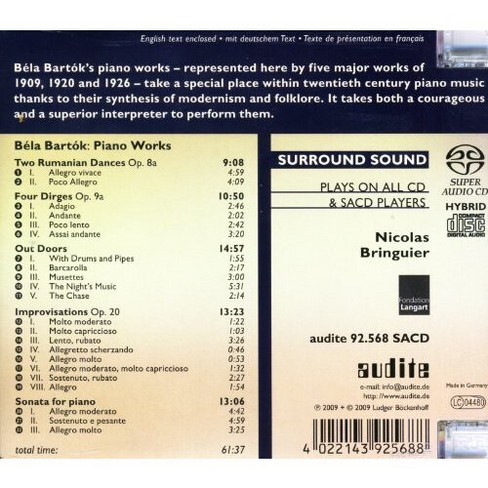 B. Bartok - Works For Piano : Target