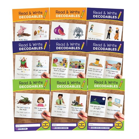 The Science Of Reading Read & Write Decodables Set A : Target