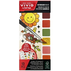 Vivid by Brea Reese: Watercolor Bookmark Pad - Ornament - 8 Christmas ...
