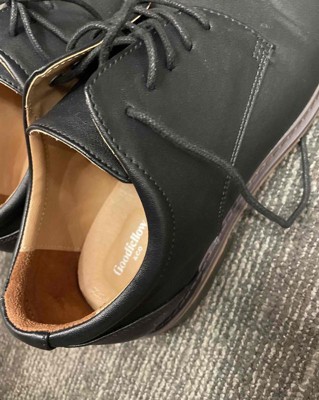 Men's Leo Oxford Dress Shoes - Goodfellow & Co™ Black 10.5 : Target