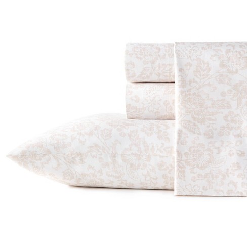 Printed Pattern Percale Cotton Sheet Set - Stone Cottage : Target