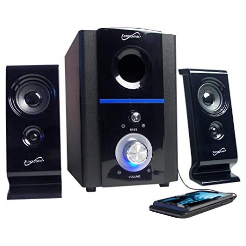 Supersonic Sc1120 2.1-channel Usb Multi-media Speakers : Target