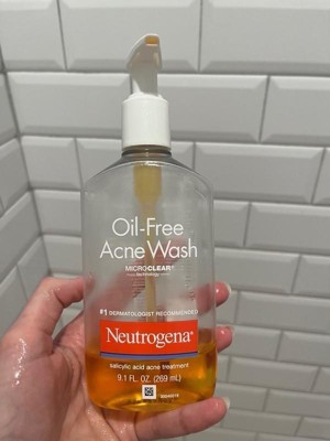 Neutrogena Oil-free Salicylic Acid Acne Fighting Face Wash - 9.1oz : Target