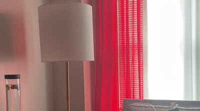 67.75"x17" Modern Floor Lamp With Table Brass - Threshold™ : Target