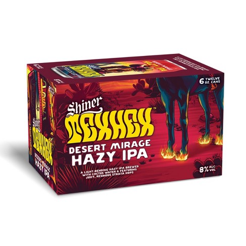 Shiner Tex Hex Desert Mirage Hazy Ipa - 6pk/12 Fl Oz Cans : Target
