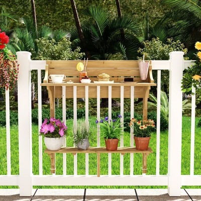 Famapy Yellow Display Shelf Flower Stand For Balcony : Target