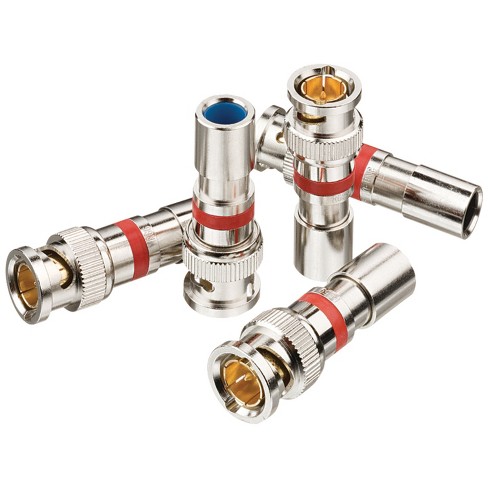 Ideal® Insite™ Rg59 Compression Connectors, 35 Count In Silver, Size ...