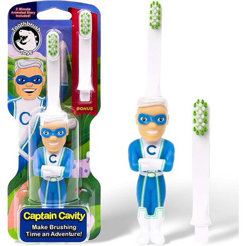 Toothbrush Toys Superhero Kids Toothbrush, Extra Soft Bristles With ...
