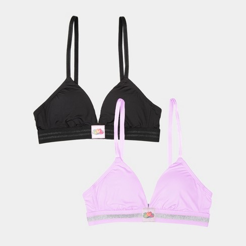 A Fresh Collection Juniors Fomo Free Triangle Bralette 2 Pack Stellar ...