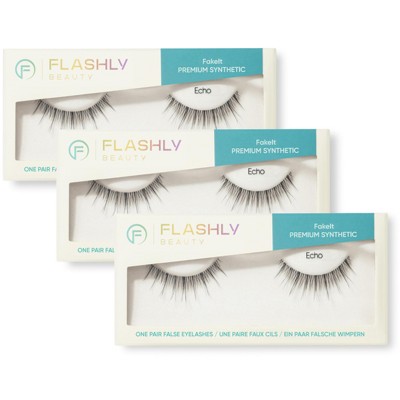 Flashly Beauty - Fakeit Premium Synthetic - False Eyelashes - Echo ...