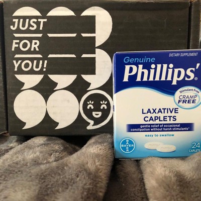 Phillips' Laxative Digestive Treatment Caplets - 55ct : Target