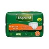Depend Unisex Incontinence Protection With Tabs Underwear - Maximum ...