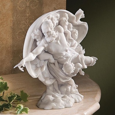 Design Toscano The Creation Of Adam Bonded Marble Statues: God : Target