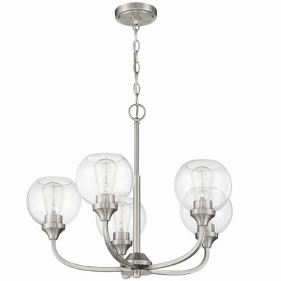 Savoy House Herndon 3 - Light Chandelier In Satin Nickel : Target