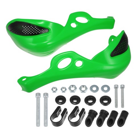 Unique Bargains Universal Motorcycle Handlebars Green 1 Pair : Target