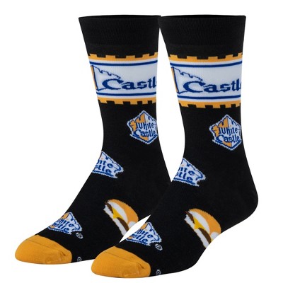 Crazy Socks, White Castle, Funny Novelty Socks, Large : Target