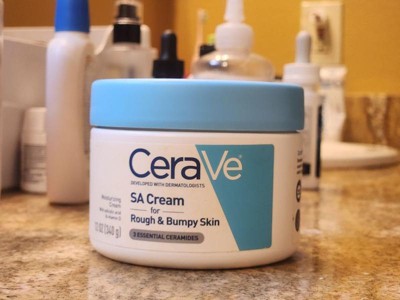 Cerave Sa Cream For Rough And Bumpy Skin, Moisturizer Unscented - 12oz ...