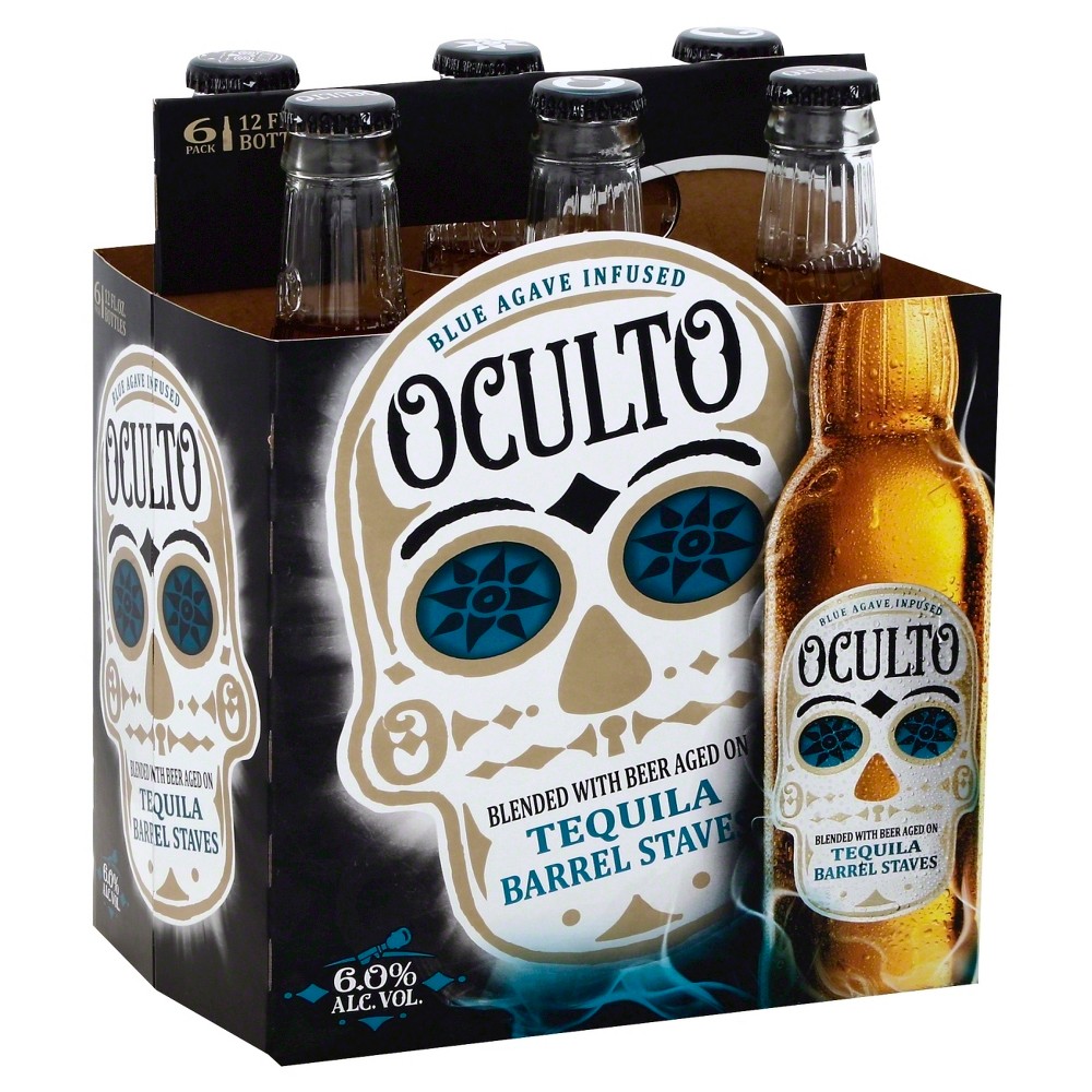 UPC 018200239847 - Oculto Tequila Beer - 6pk / 12oz Bottles | upcitemdb.com