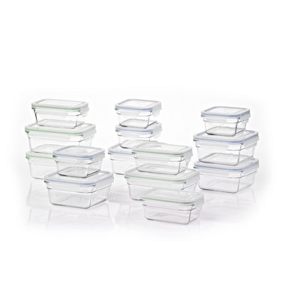 Glasslock Oven Microwave Safe Glass Food Storage Containers Set W/ Lids ...