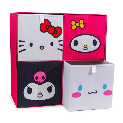 Sanrio Hello Kitty And Friends 11.2 inch Storage Bins Set Of 4 Target