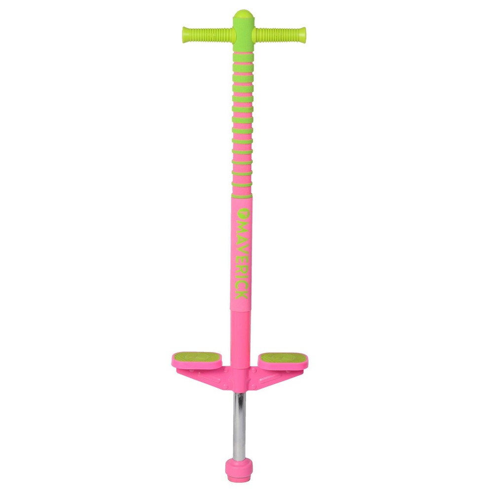 Flybar Maverick Pogo Stick - Pink/Green