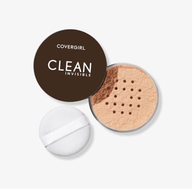 Covergirl Clean Invisible Loose Powder - Translucent Medium - 0.7oz ...