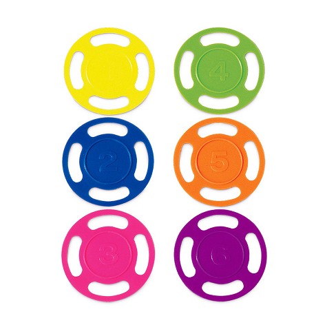 Swim Central 6ct Swimming Pool Dive Disks 4" - Vibrantly Colored : Target