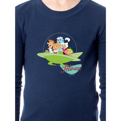 The Jetsons Family Classic George Jane Judy Sleep 2 Piece Pajama Set ...