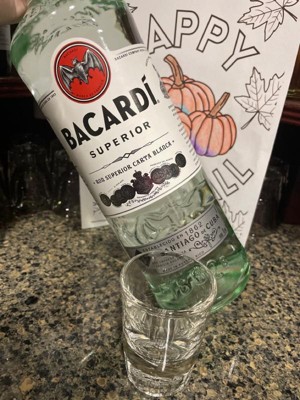 Bacardi Superior Light Puerto Rican Rum - 750ml Bottle : Target