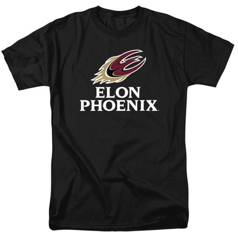 Elon University Official Phoenix Logo Adult T Shirt,phoenix Logo, Large ...