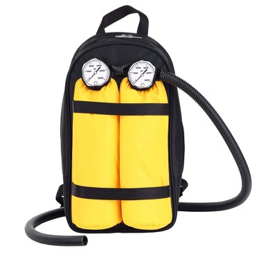 Halloweencostumes.com Scuba Diving Backpack Accessory, Black/yellow ...