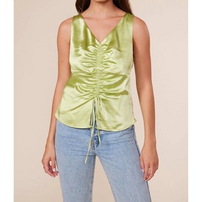 Women's Faye Ruched Top - Lucy Paris S : Target