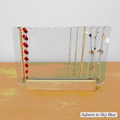 Mini Acrylic Jewelry Stand Rose Gold Auburn - Honeycat : Target