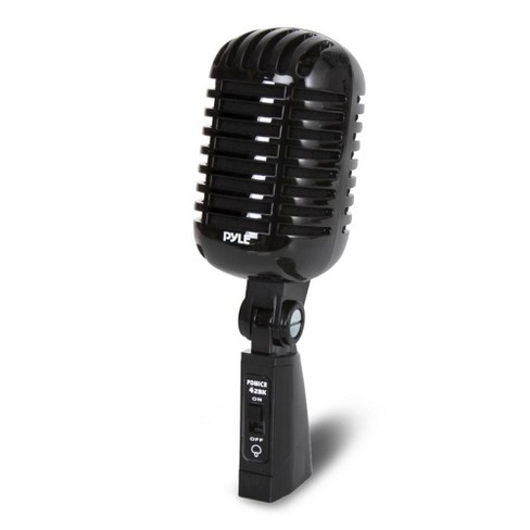 Pyle Classic Retro Dynamic Vocal Microphone - Old Vintage Style ...