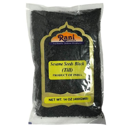 Rani Brand Authentic Indian Foods - Sesame Seeds Whole Black, Raw (kala ...
