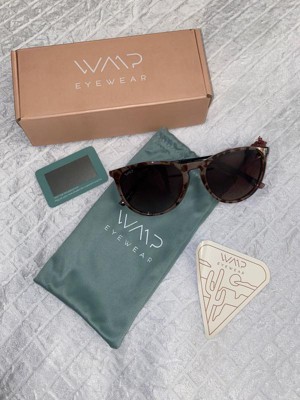 Wmp Eyewear Metal Temple Round Polarized Sunglasses : Target