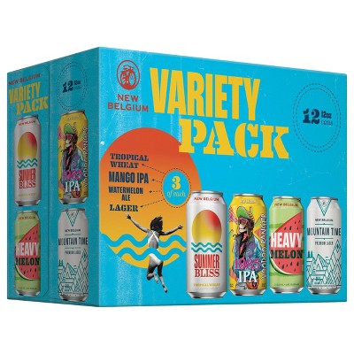 New Belgium Brewing Variety Pack - 12pk/12 Fl Oz Cans : Target