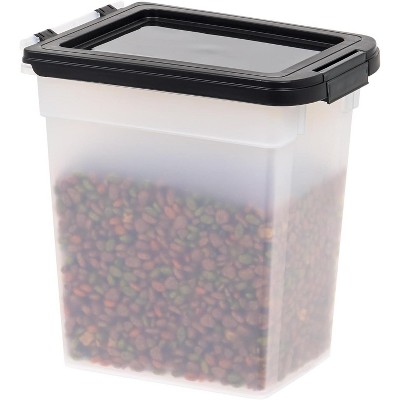 Iris Usa 10 Pound Dog Food Storage Container With Airtight Seal And ...