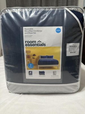 Solid Microfiber Comforter & Sheets Set - Room Essentials™ : Target