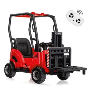 Garvee 12V Electric Kids Forklift Ride-On Car with Remote Control ...