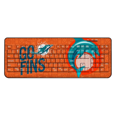 Keyscaper Miami Dolphins 2024 Illustrated Limited Edition Wireless Usb ...