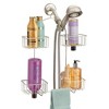 Mdesign Shower Caddy For Hand Held Shower Head And Hose, 4 Baskets : Target