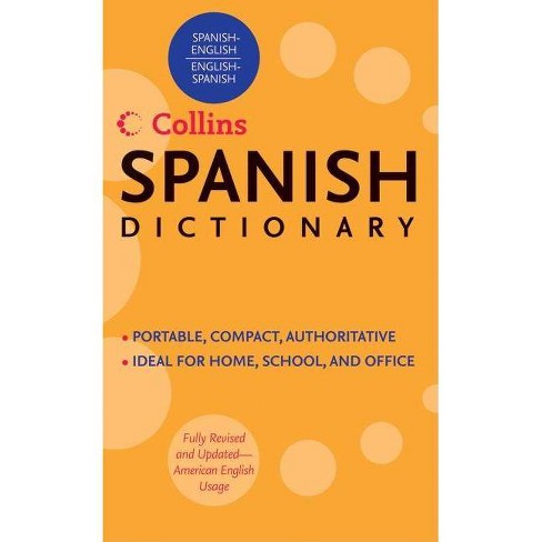 Collins Spanish Dictionary - (collins Language) By Harpercollins ...