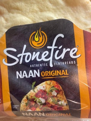Stonefire Original Naan Bread - 8.8oz/2ct : Target