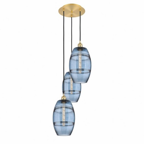Innovations Lighting Vaz 3 - Light Pendant In Satin Gold : Target